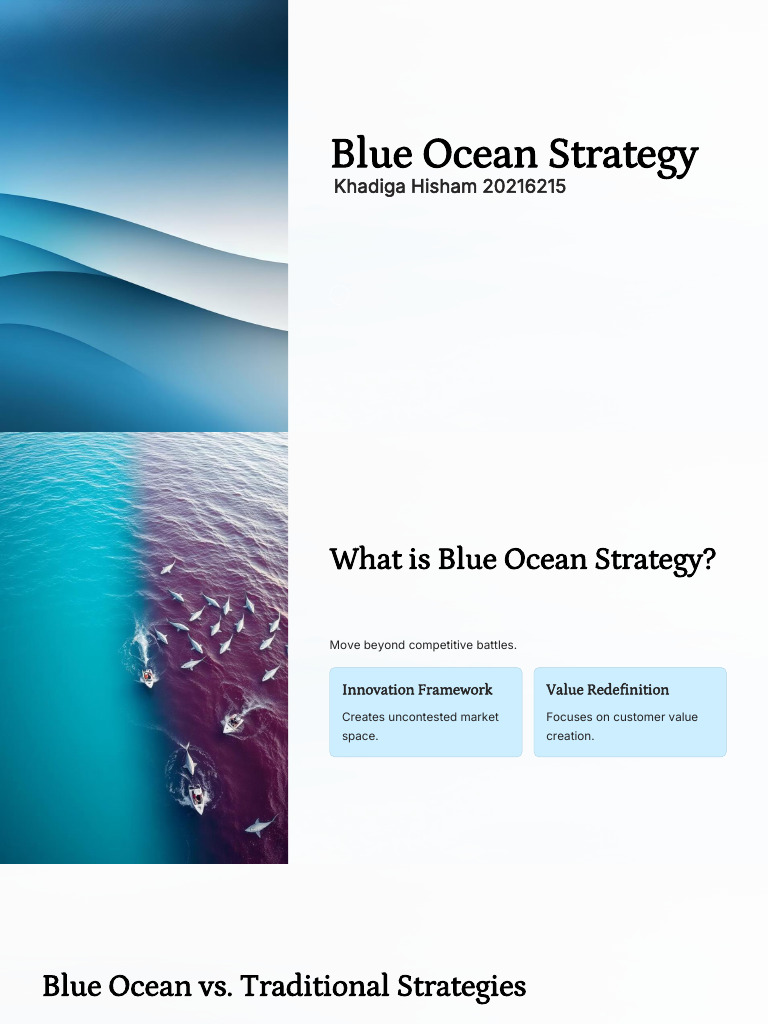 Blue Ocean Strategy Explained: Key Insights | PDF | Business | Private ...