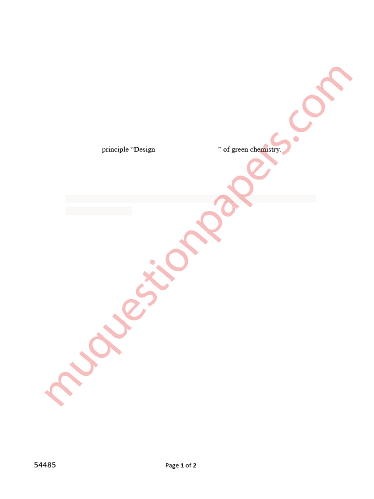 Be First Year Engineering Semester 2 2024 May Engineering Chemistry II ...