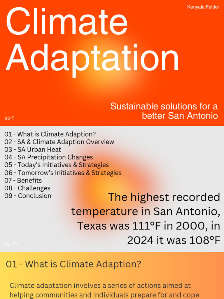 Climate Adaptation 10.30.24 | PDF | Climate Resilience | Flood