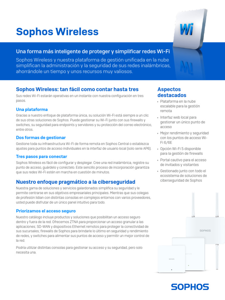 Sophos Wireless Dses | PDF | Ieee 802.11 | Wifi