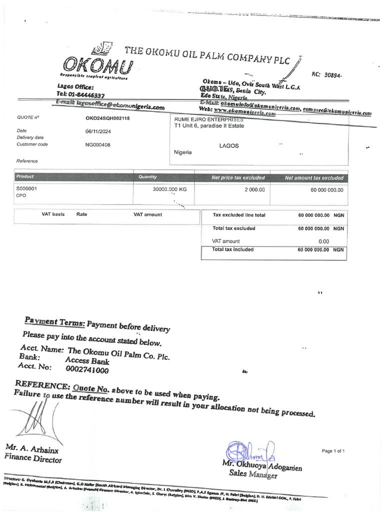 Rume Ejiro Ent Pfi | PDF