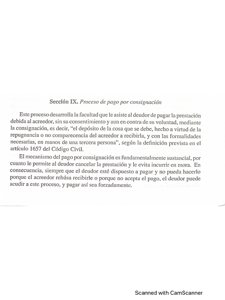 Procesos de Pago Por Consignación, Impug | PDF