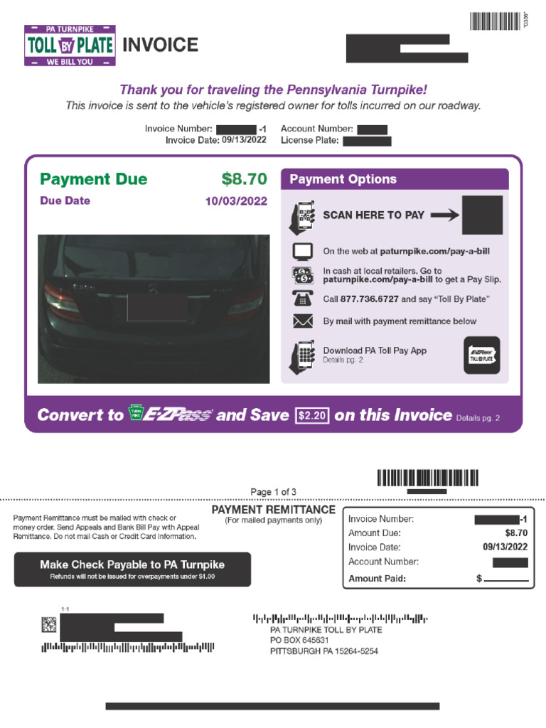 TBP Invoice 1 - Redacted Final | PDF