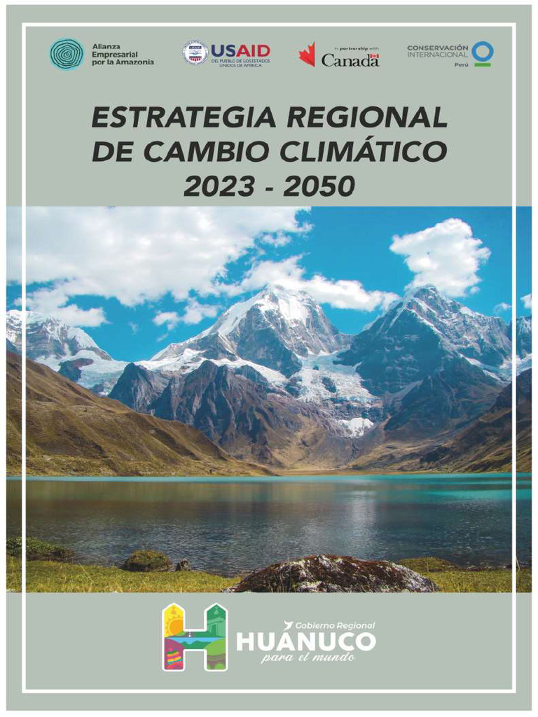 Estrategia Regional de Cambio Climatico - 2050 | PDF | Clima | Ambiente