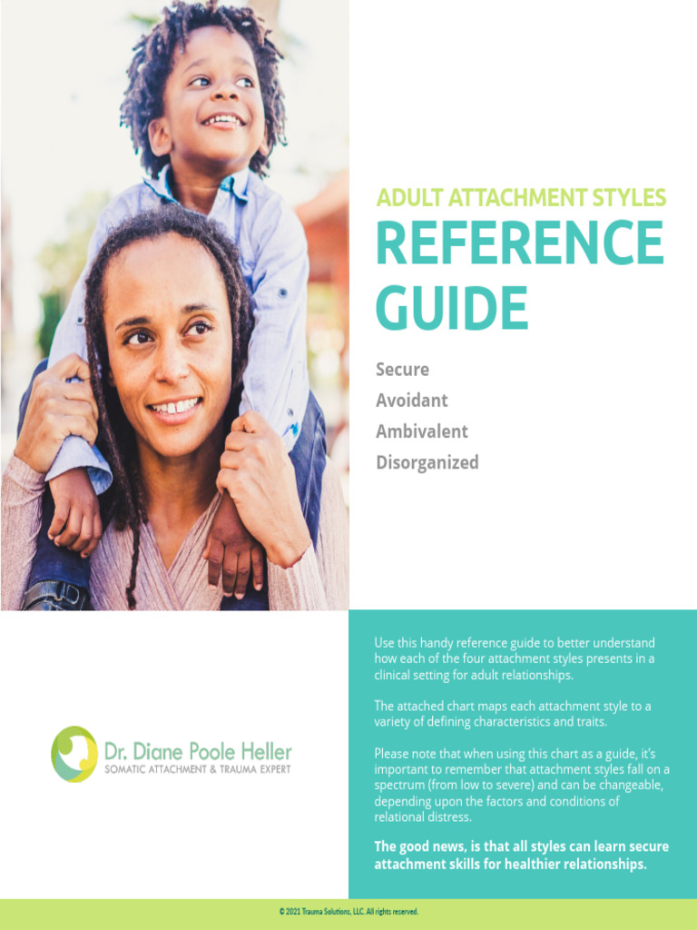 Adult Attachment Styles Guide | PDF | Attachment Theory | Psychological ...