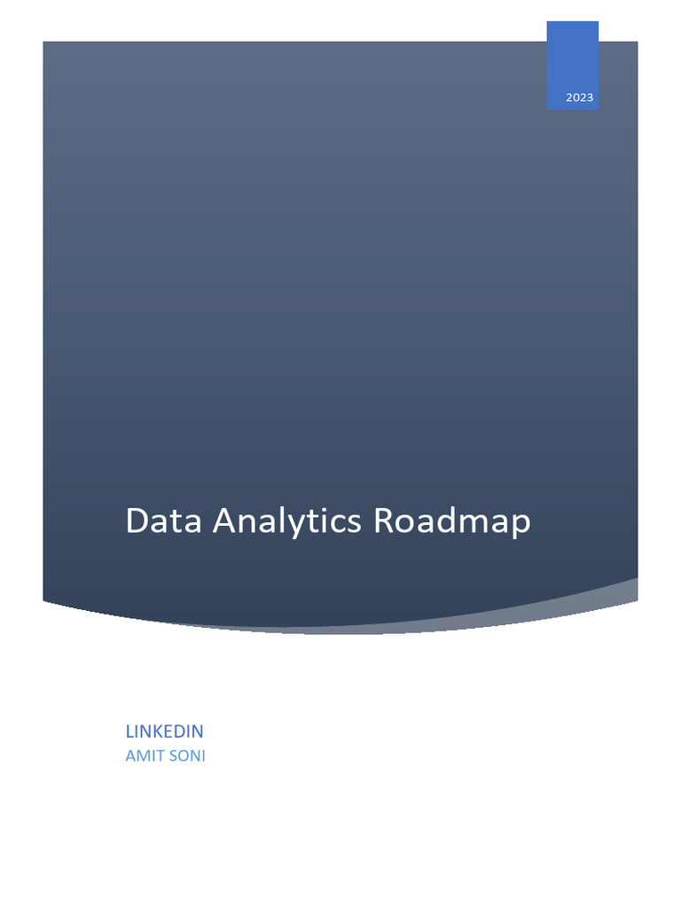 DataAnalysisRoadMap | PDF