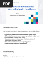 SEC & SSER Patient Safety Measurement System For Healthcare: HPI White ...