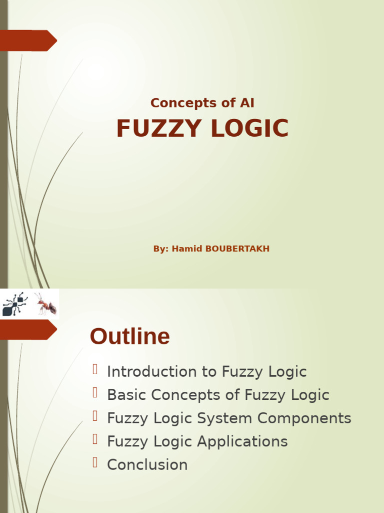 Presentation English C1 | PDF | Fuzzy Logic | Logic