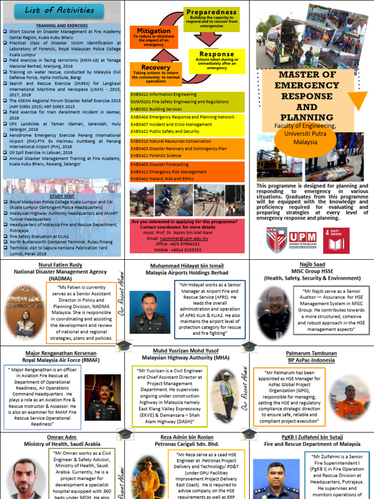 MERP - Programme and Activities 2024 | PDF | Emergency Management | Safety