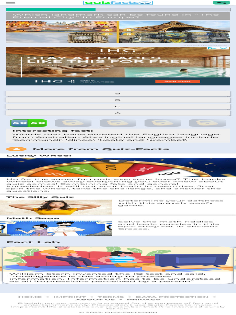 1-Minute Fun Quiz | PDF