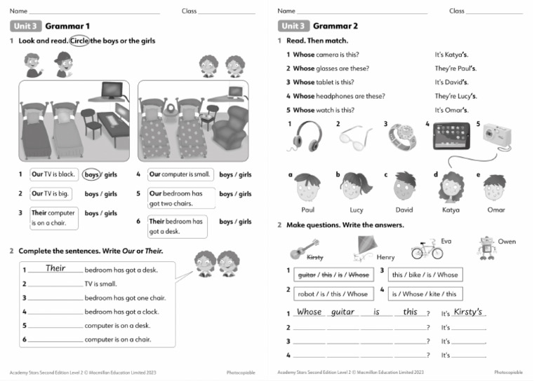 AS2-U3 Grammar | PDF