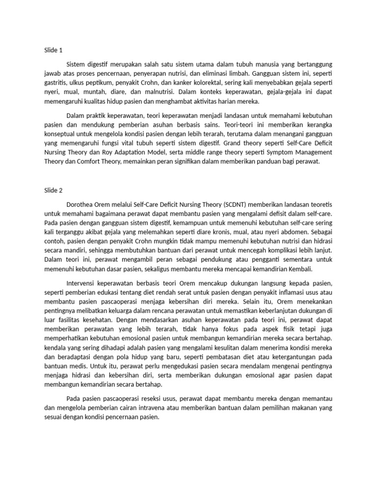 KMB 2 digestif presentasi | PDF