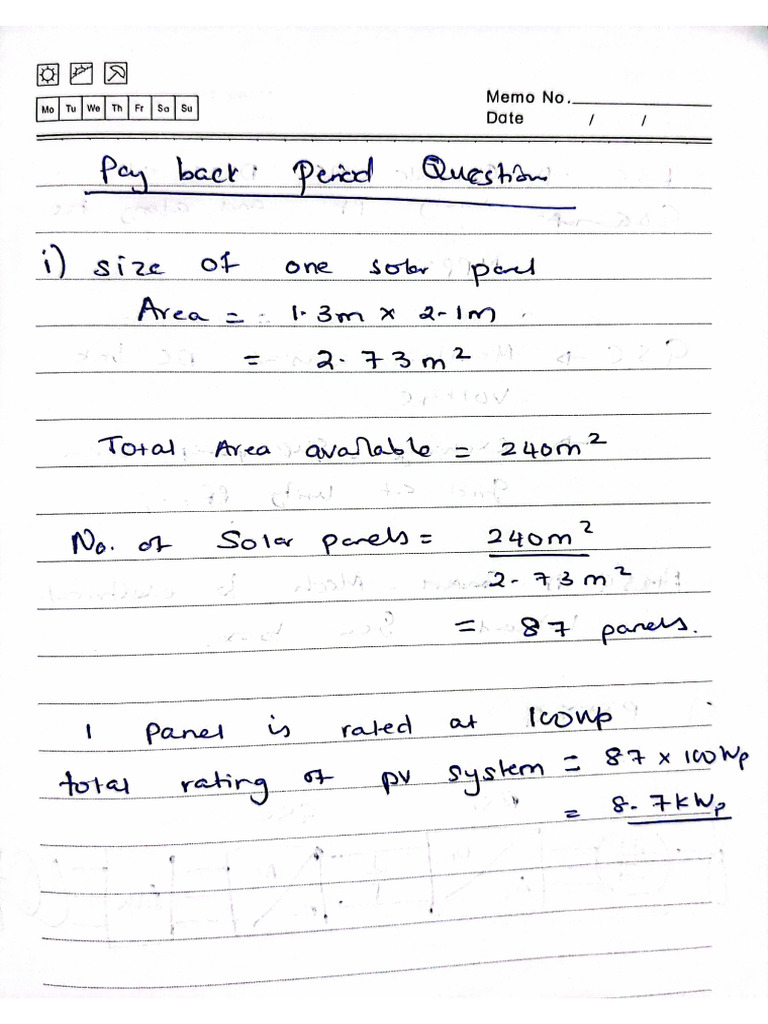 Payback Period Question | PDF