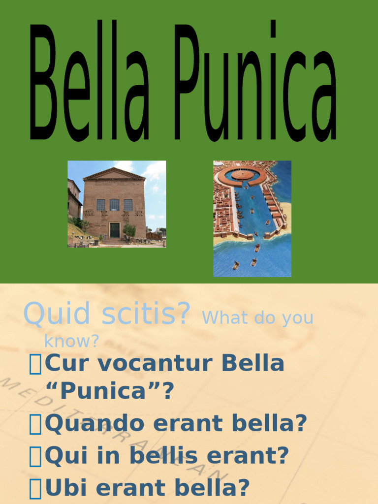 Overview of the Punic Wars | PDF | Punic Wars | Second Punic War