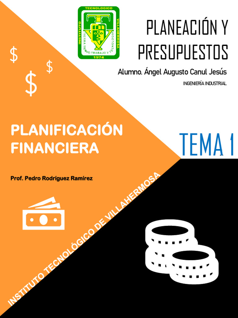 Tema 1 Planeacion y Presupuestos | PDF | Presupuesto | Business