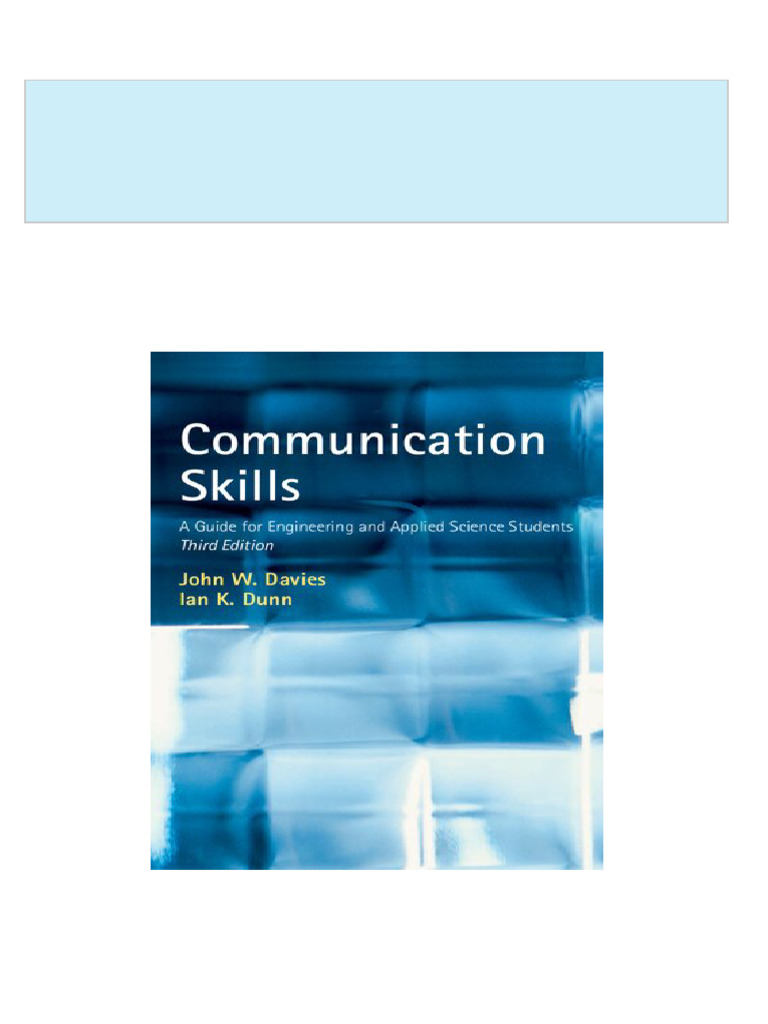 Instant ebooks textbook Communication Skills A Guide for Engineering ... Instant ebooks textbook Communication Skills A Guide for Engineering ...