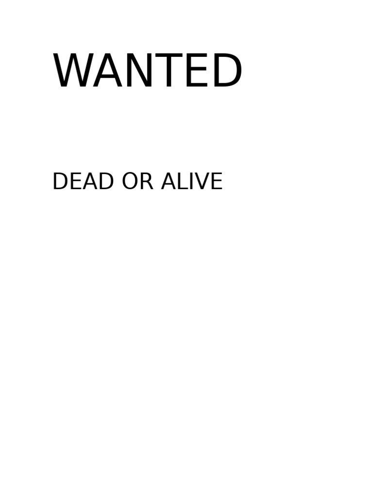 WANTED | PDF