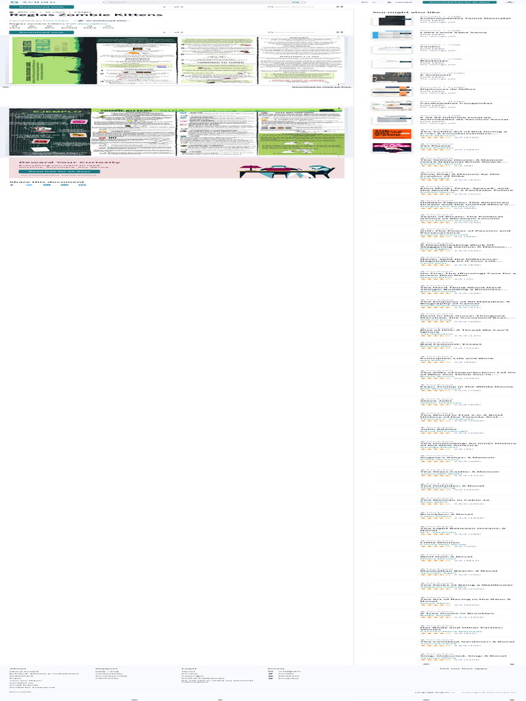 Reglas Zombie Kittens PDF | PDF