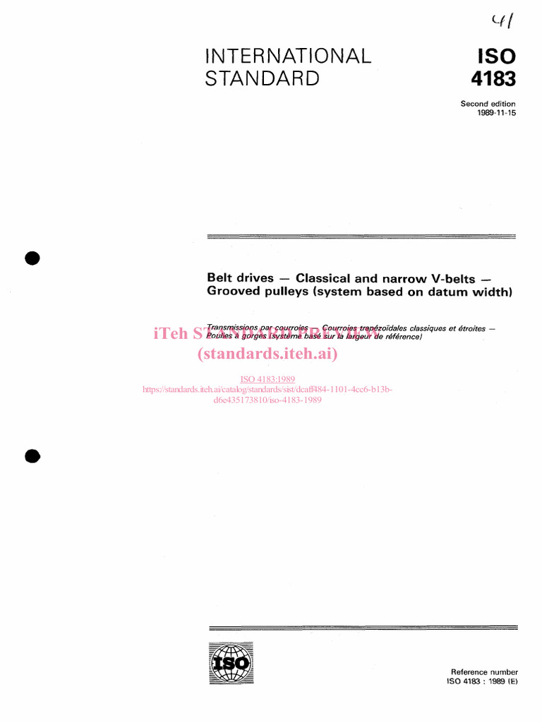 ISO-4183-1989 | PDF | International Organization For Standardization ...