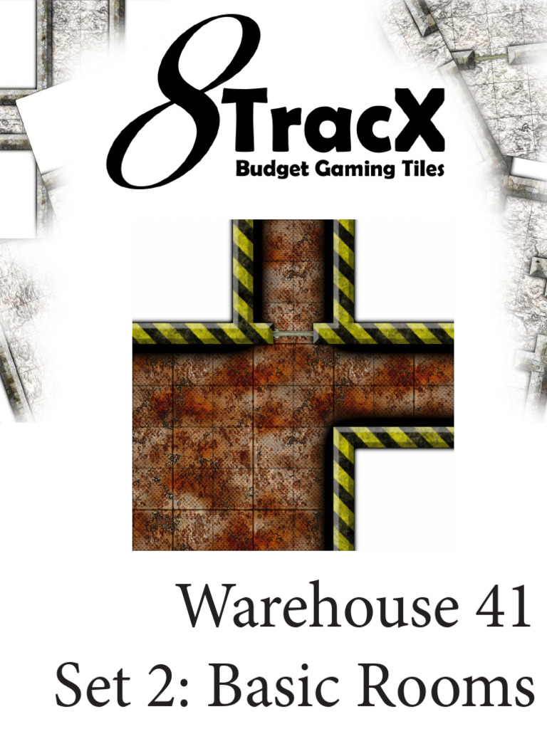 Warehouse 41 Set 2 - Basic Rooms | PDF | Tabletop Role Playing Game