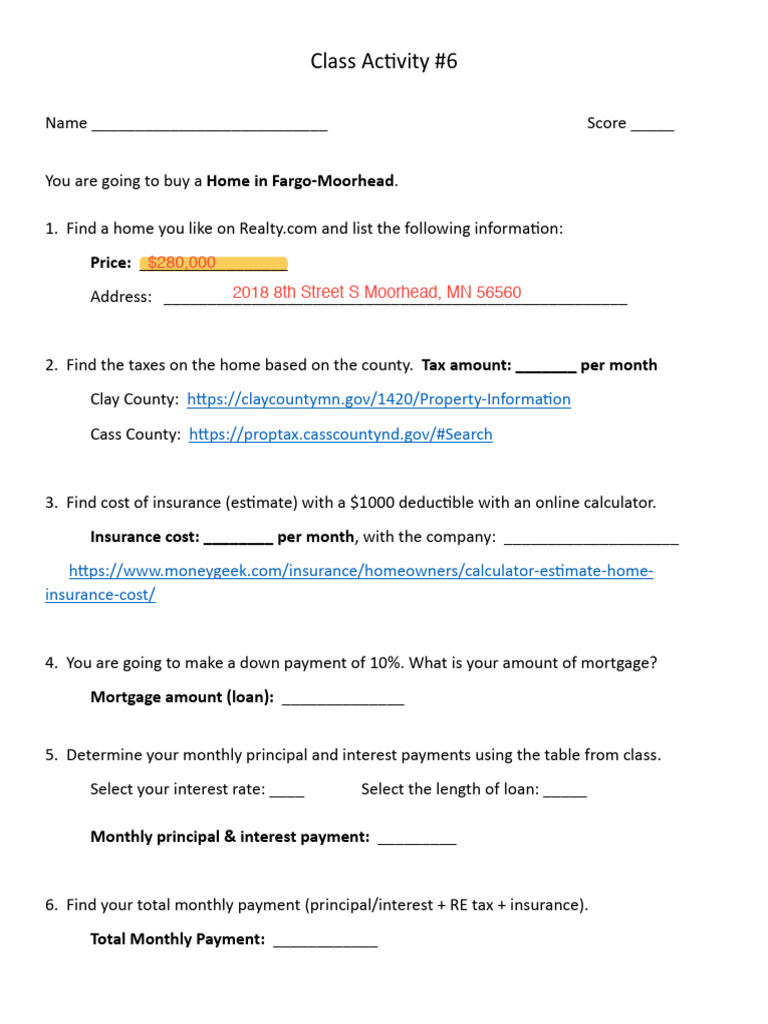 Activity 6 | PDF
