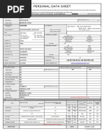 PWD Masterlist Template | PDF