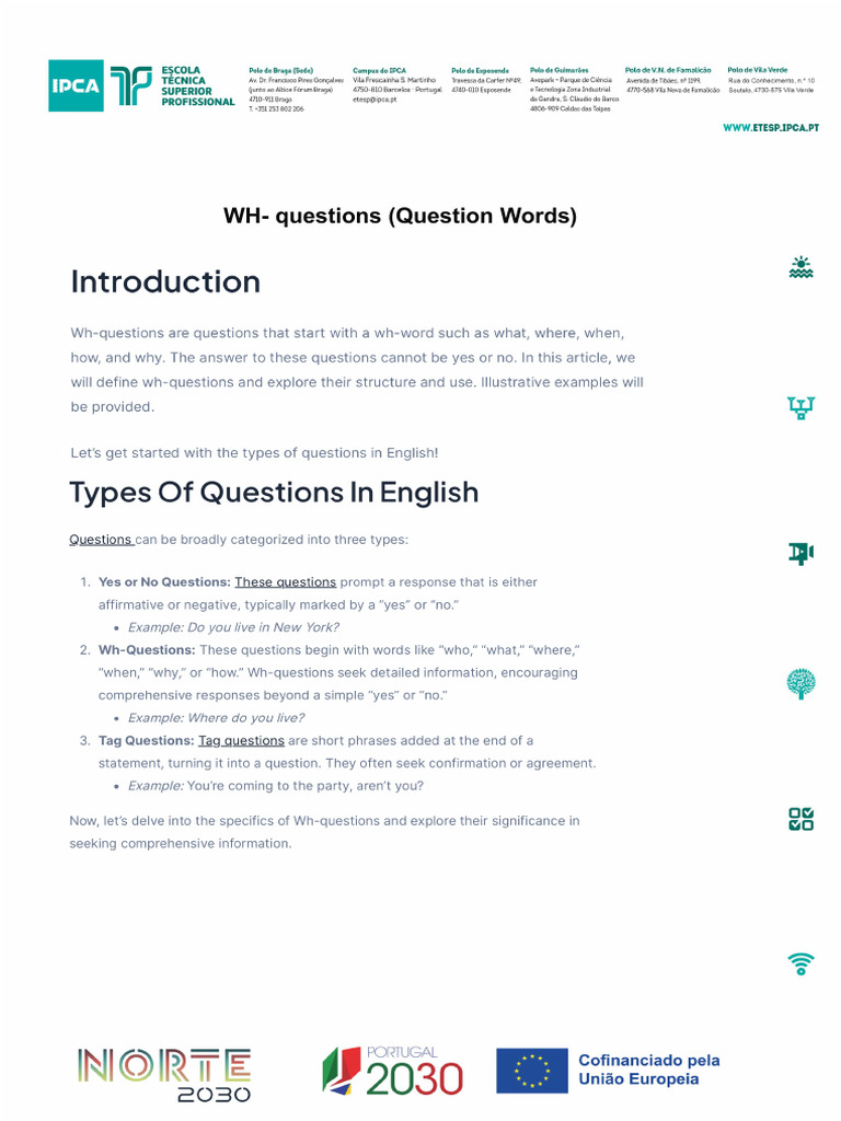 WH Questions Nov24 | PDF