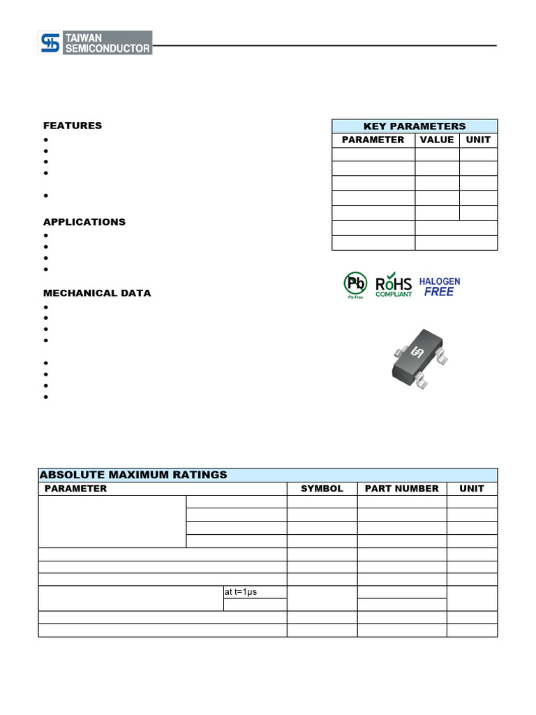 MMBD4148 SERIES_C1701-1113945 | PDF | Diode | Electronic Engineering