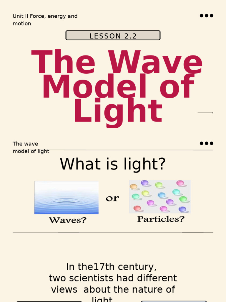 Physics Students: Light Explained | PDF | Light | Photon