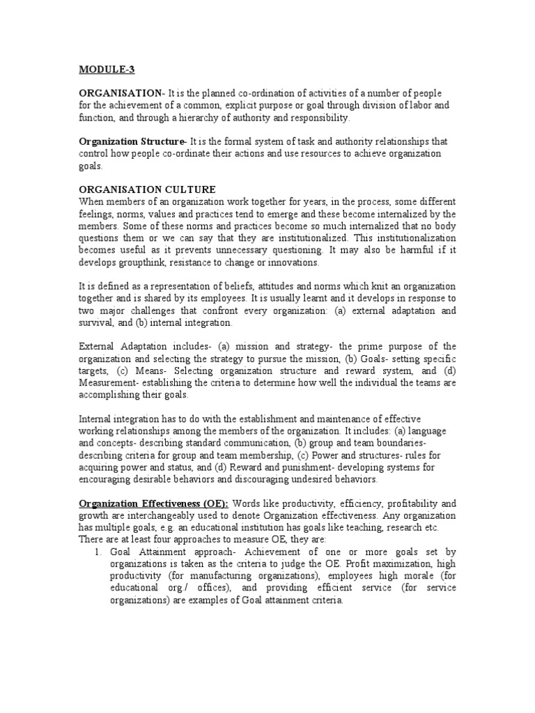 Organisational Behaviour Module-3 | PDF | Recruitment | Employment