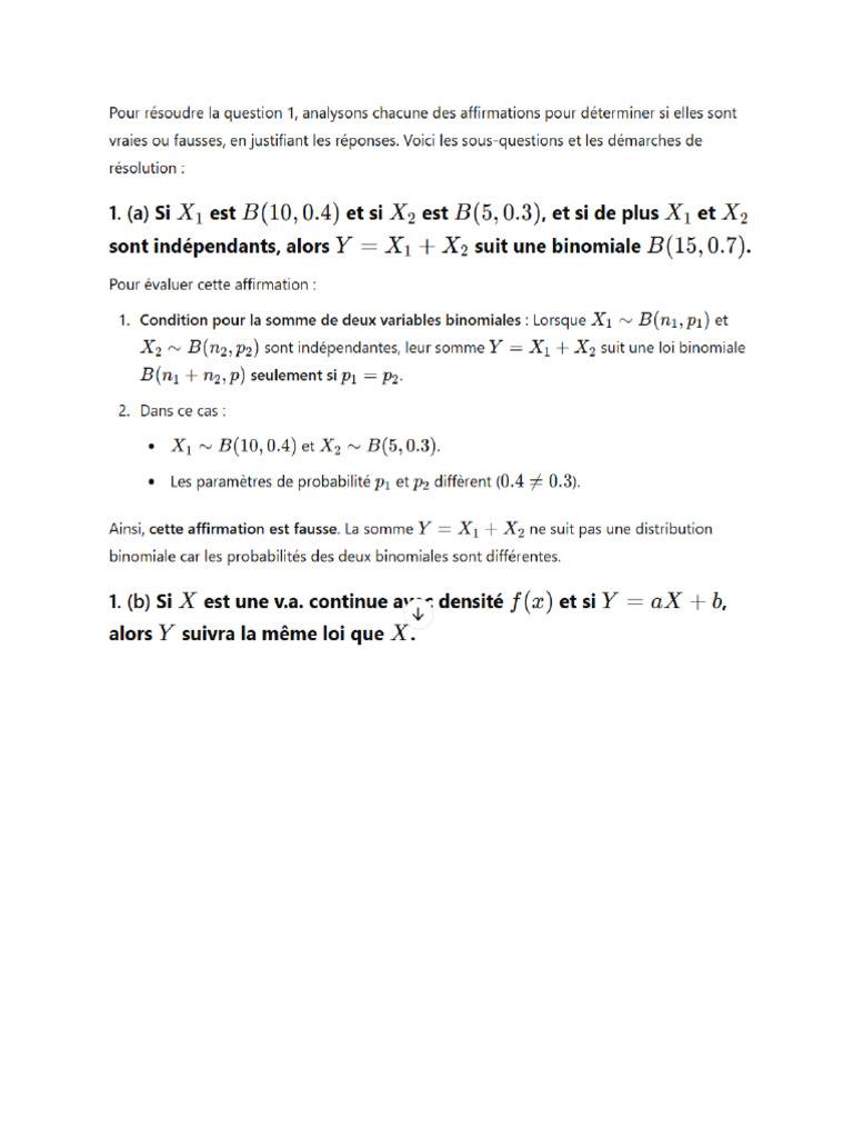 Devoir Stat 2024J | PDF