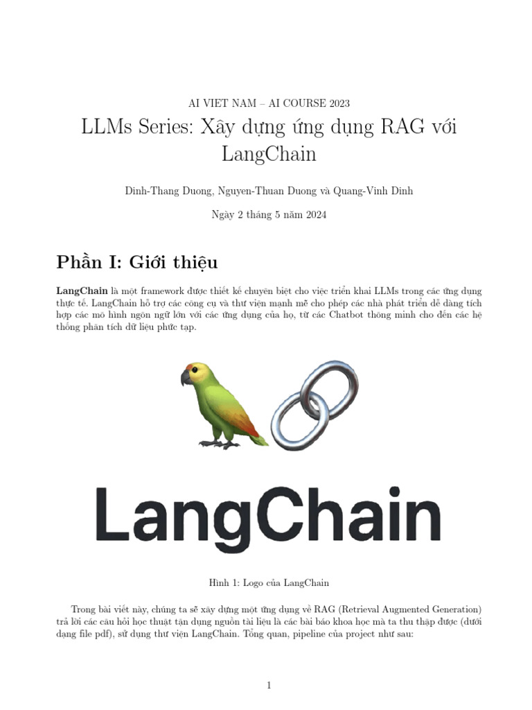 LangChain Description | PDF