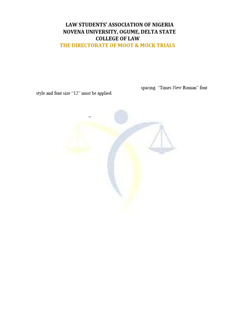 TEAM MOOT MODALITIES & FACT | PDF | Precedent | Negligence