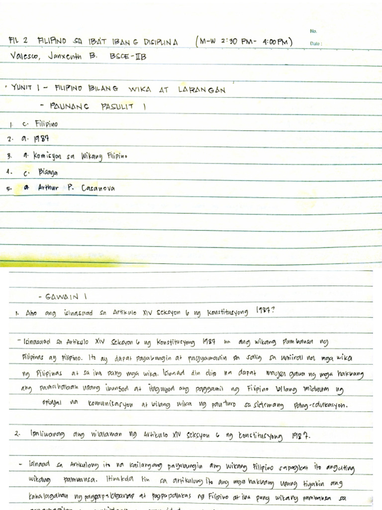 Filipino | PDF