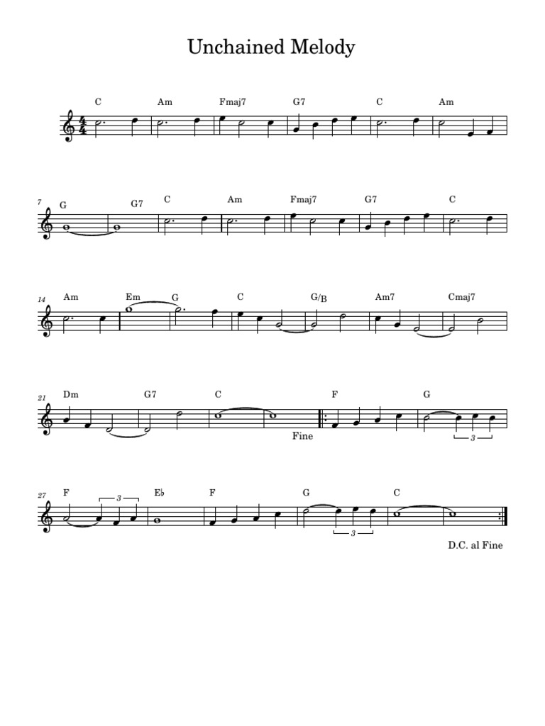 Unchained Melody | PDF