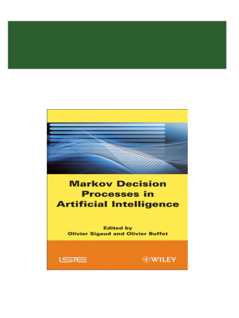 Free Pdf Sample Markov Decision Processes In Artificial Intelligence 4 88ab0b Ebooks Pdf 