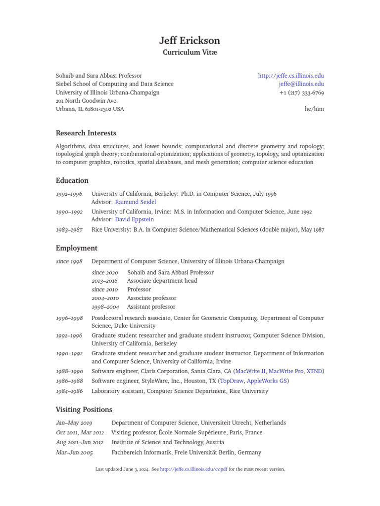 cv (2) | PDF | Geometry | Discrete Mathematics