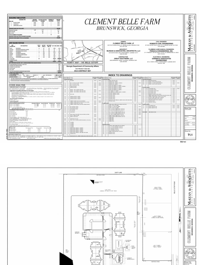 Clement Belle Farm - Brunswick GA - Hardware Layout | PDF
