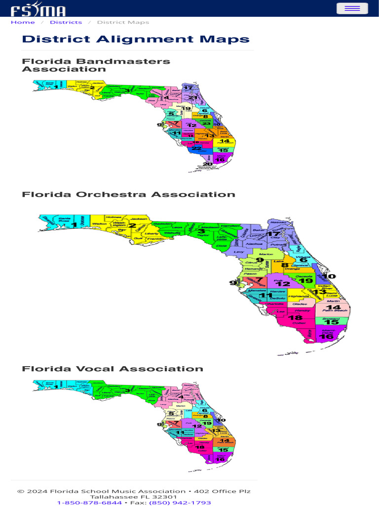 FSMA District Maps | PDF