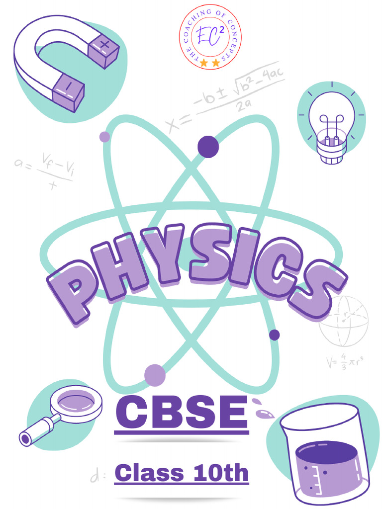 Physics-Class-X-Reference-Study-Material | PDF | Reflection (Physics) | Mirror