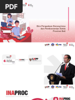 Panduan Akun INAPROC untuk ASN | PDF