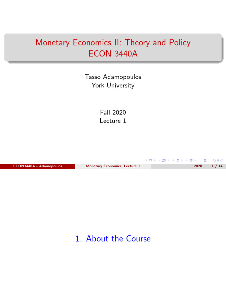 Lecture 1 Wednesday Pdf Economics Macroeconomics