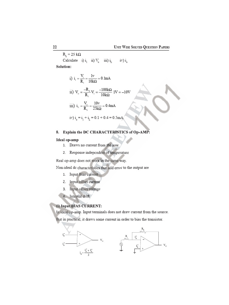 Op Amp 1 (1) | PDF | Operational Amplifier | Electromagnetism