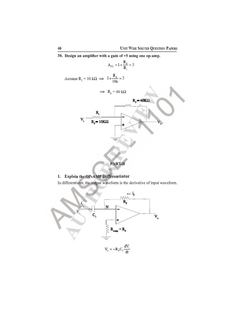 Op Amp 2 | PDF | Operational Amplifier | Electricity