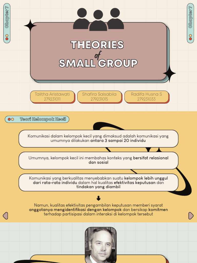 CHAPTER 7 Theories of Small Group | PDF