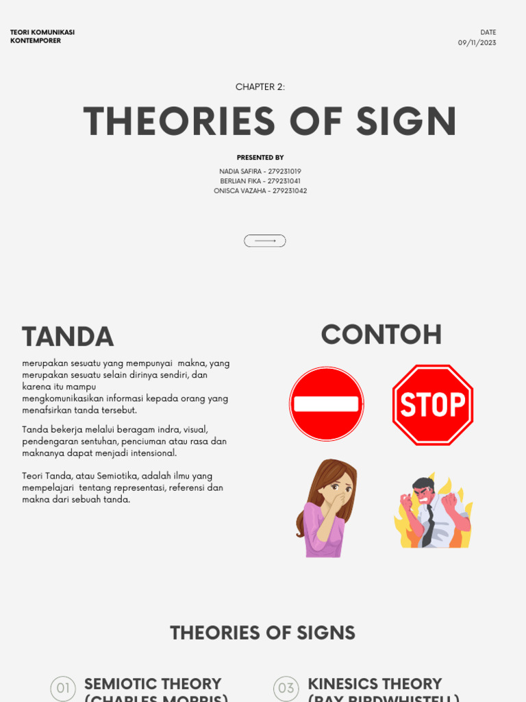 Chapter 2 Theories of Sign | PDF