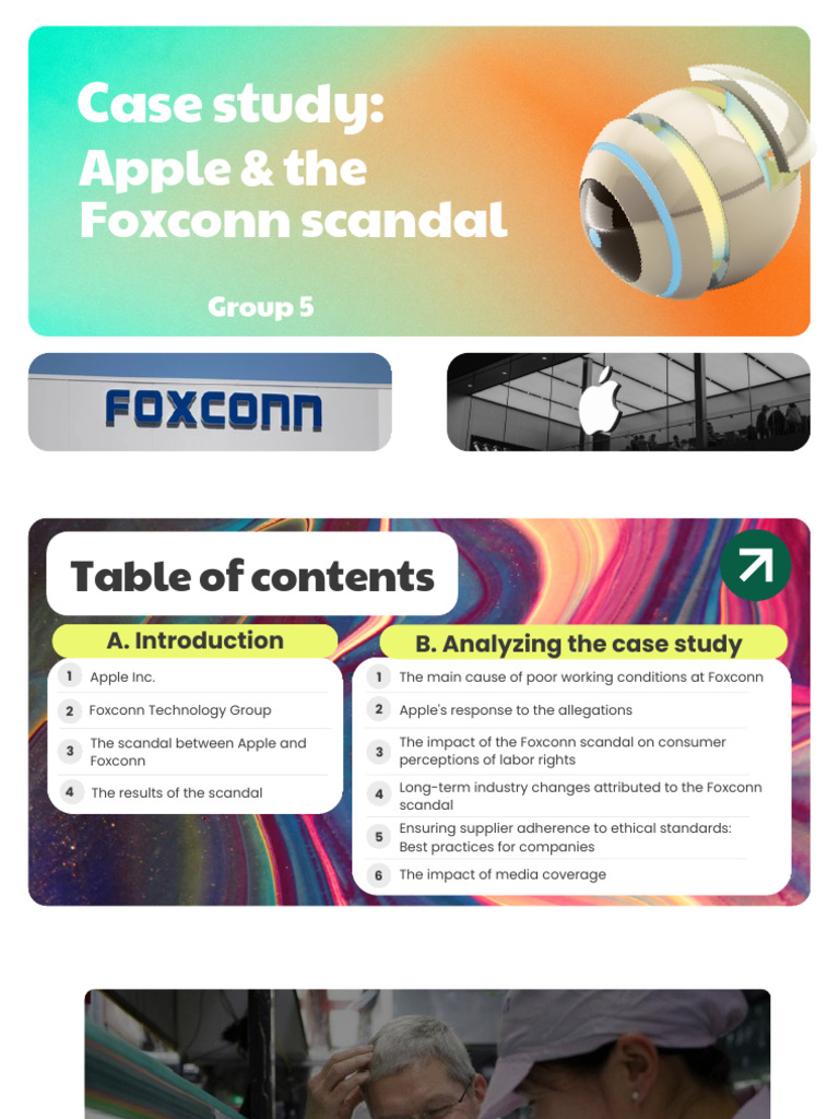 Apple and The Foxconn Scandal PDF | PDF | Apple Inc. | Corporate Social ...