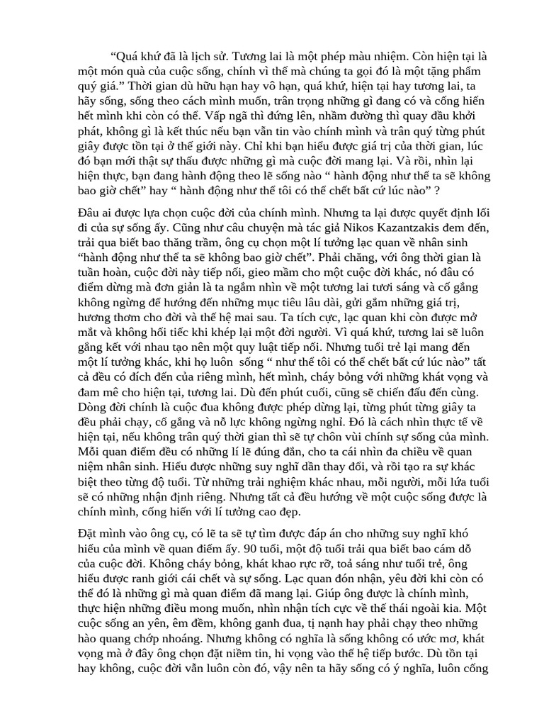 BT VĂN HSG - ĐỀ 2 | PDF