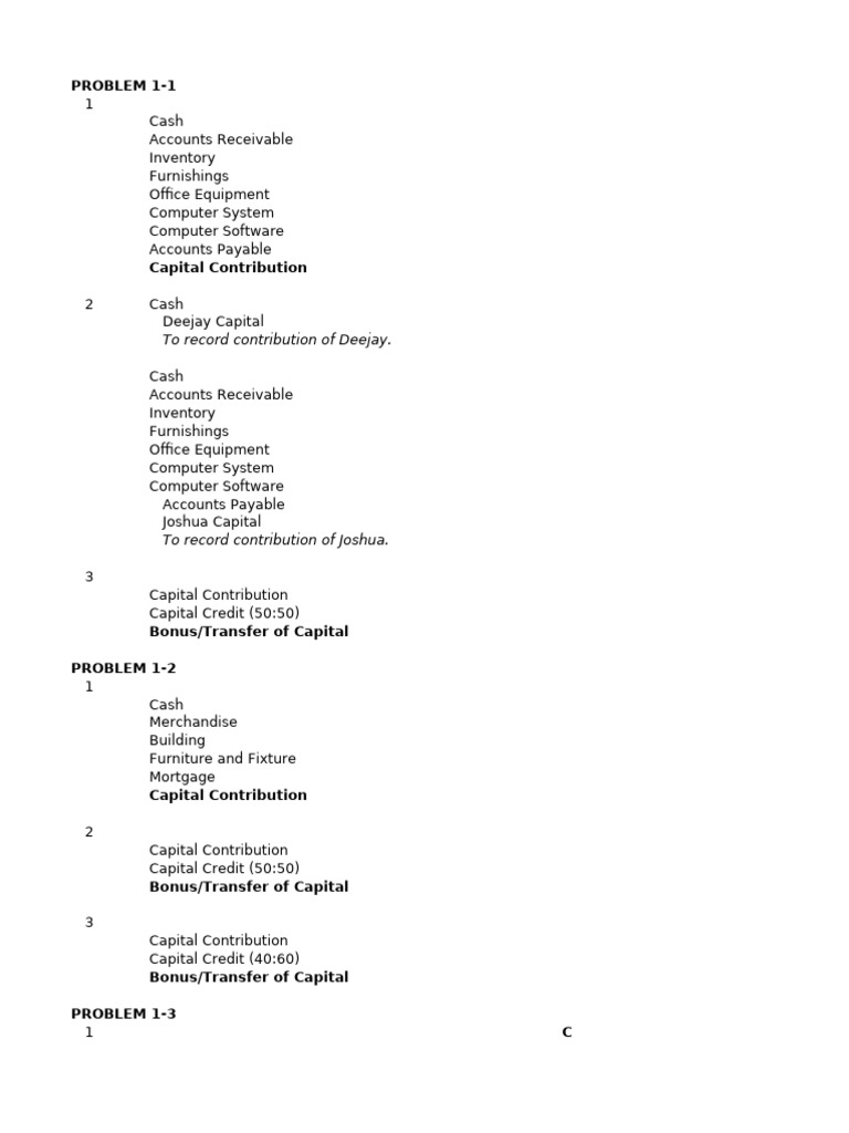 CHAPTER 1 Solutions Manual AST | PDF | Expense | Income