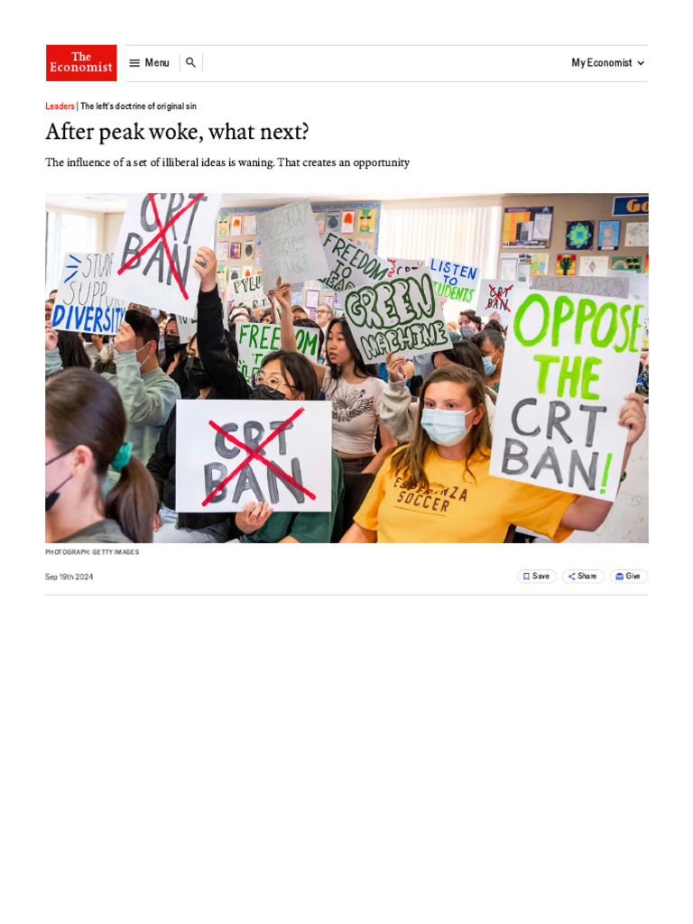 The Decline of Wokeness in America | PDF | Democratic Party (United ...